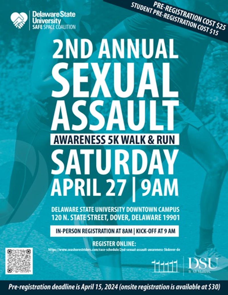 2ND SEXUAL ASSAULT AWARENESS 5K...Dover, DE | Seashore Striders